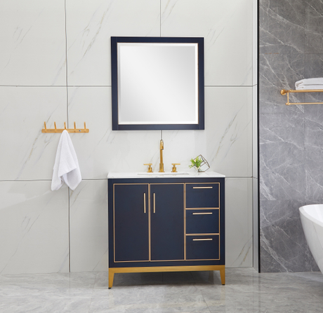 Bathroom Golden Legs Cabinets Vanity - Buy Bathroom Vanity, Bathroom ...